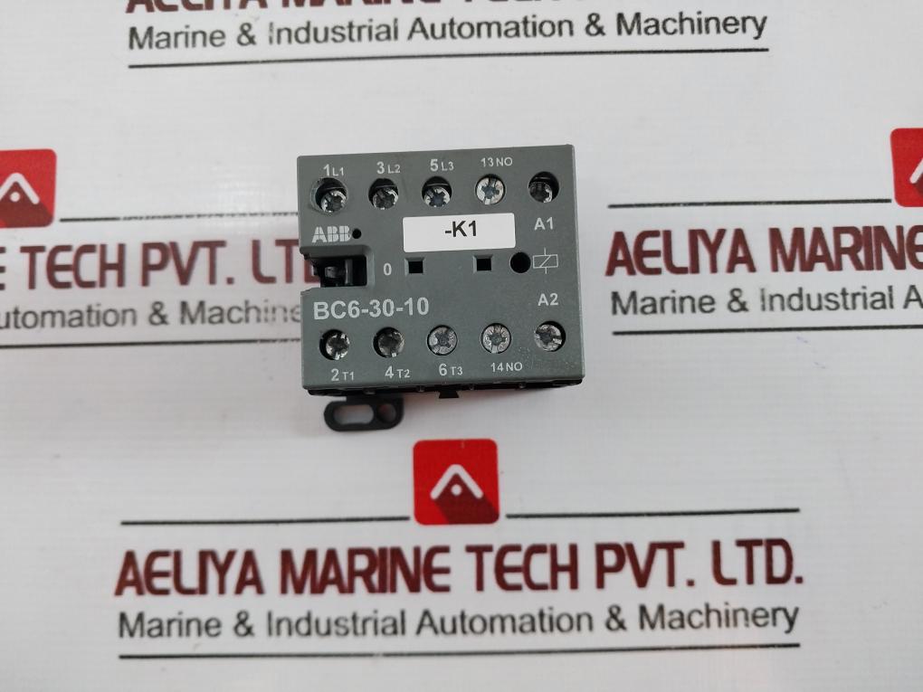 Abb Bc6-30-10 Mini Contactor 24 V Dc-3 No-0 Nc-screw Terminals – Aeliya Marine Tech