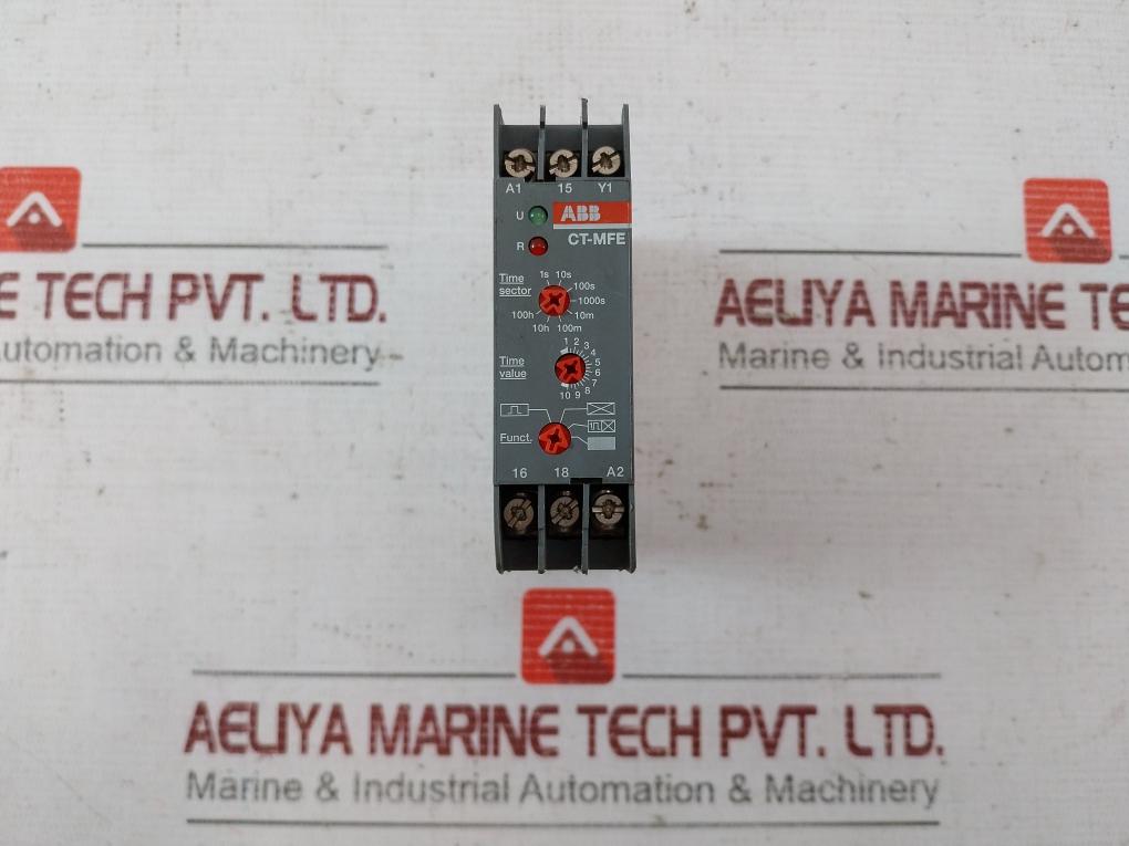 Abb Ct-mfe Multifunction Time Relay 300V Ac15 230V 3A Dc13 24V 2A – Aeliya Marine Tech