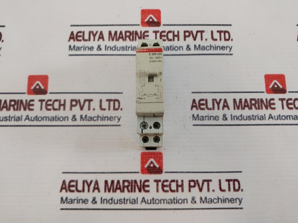 ABB E 256-230 Latching Relay 16A-250V – Aeliya Marine Tech