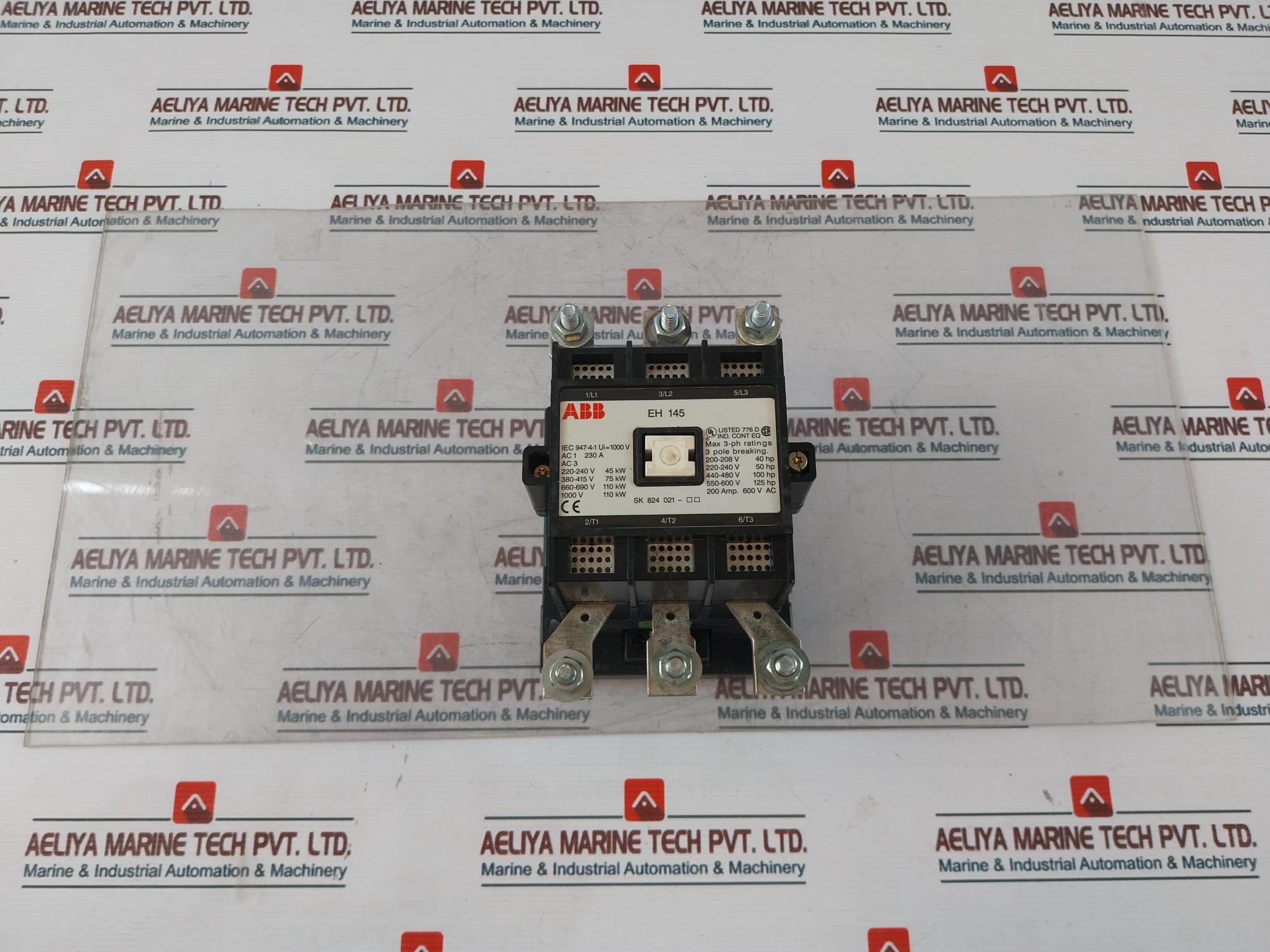 Abb Eh 145 Contactor 3 Pole 50/60Hz – Aeliya Marine Tech