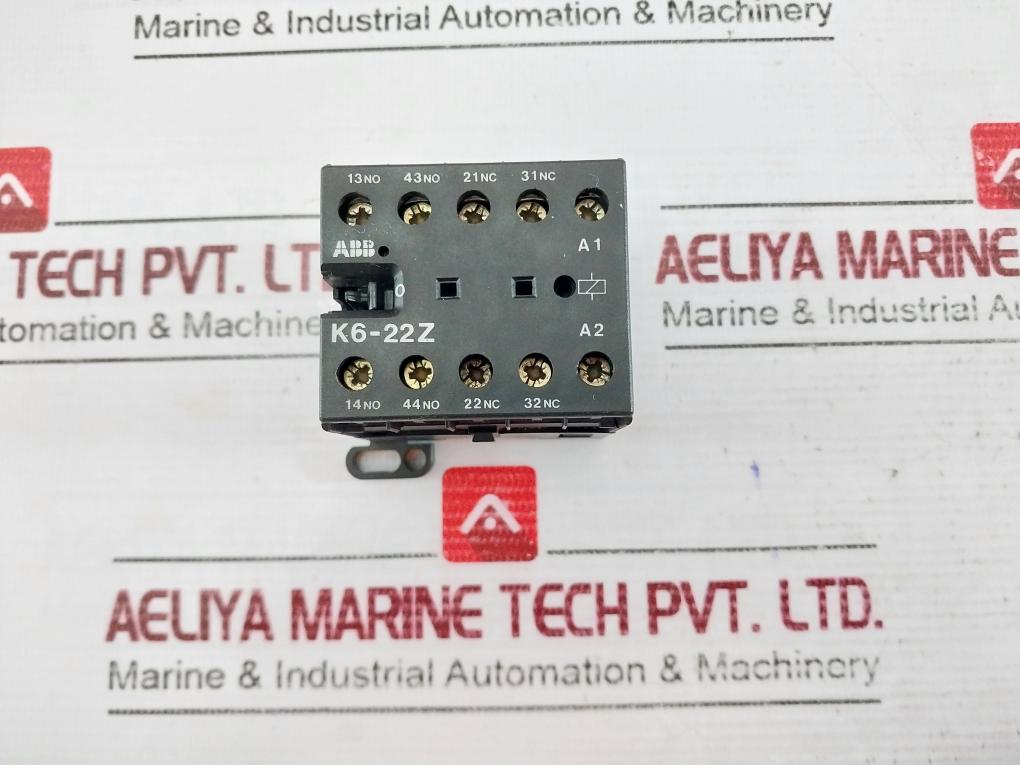 Abb K6-22Z Mini Control Relay 5A 300/600Vac 220-240V 40-450Hz – Aeliya Marine Tech