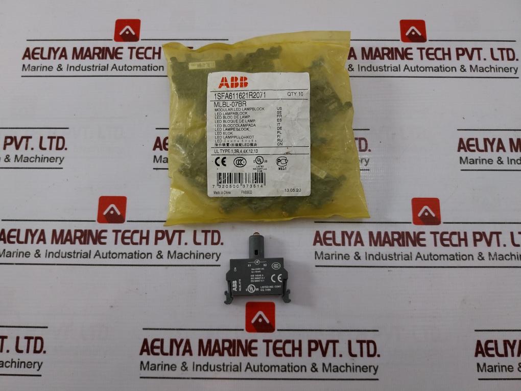 Abb Mlbl-07Br Modular Led Lamp Block/Control Device 230V Ac 10Ma – Aeliya Marine Tech