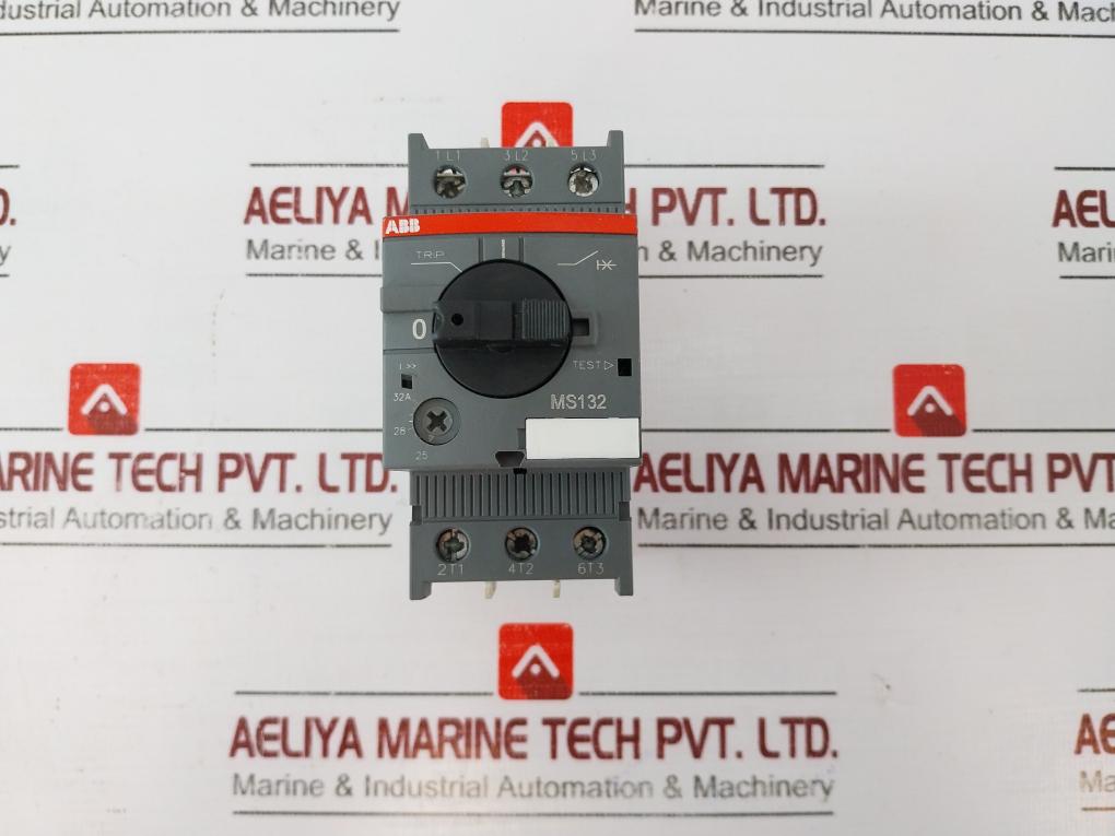 Abb Ms132 Manual Motor Starter, 1Sam350000R1015, 25-32A 690V – Aeliya Marine Tech