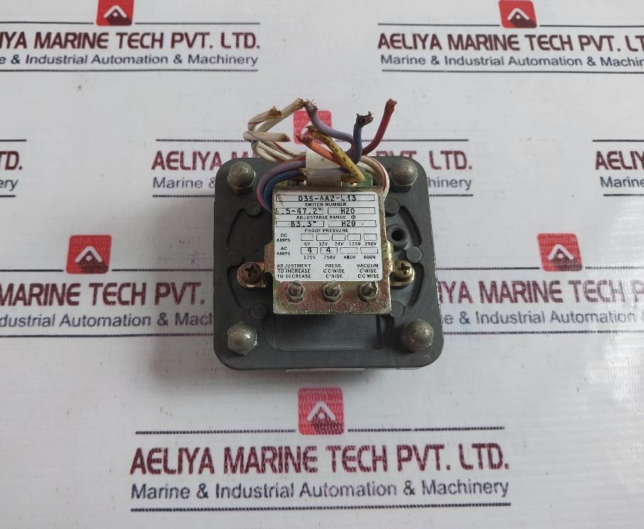 Barksdale D3S-aa2-l13 Control Switch Hvac 4Amp 125/250V Adj Range – Aeliya Marine Tech®