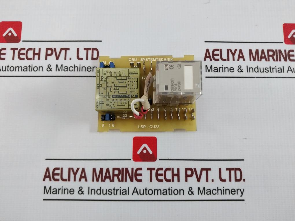 Cbu-systemtechnik Lsp-cu23 Printed Circuit Board My4 Dc12-24V 24Vdc 10 ...