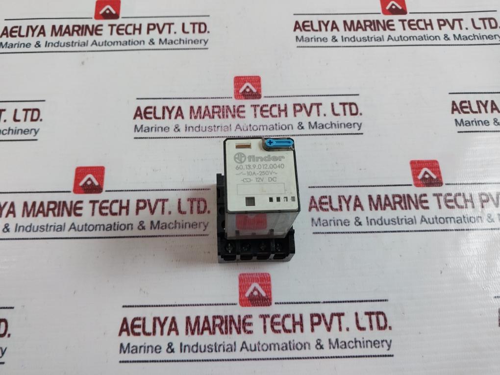 Finder 60.13.9.012.0040 Power Relay With Base – Aeliya Marine Tech®