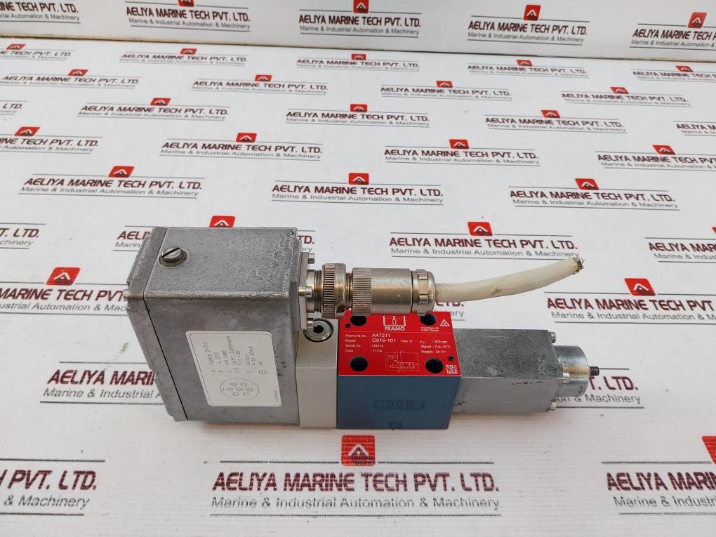 Framo D816-101 Solenoid Valve Hydraulic Servo Moog – Aeliya Marine Tech