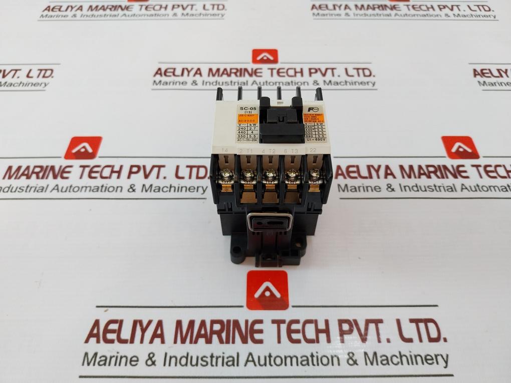 Fuji Electric Sc-05 Magnetic Contactor Sc14Aa 20A 690V 100-110V 60Hz – Aeliya Marine Tech