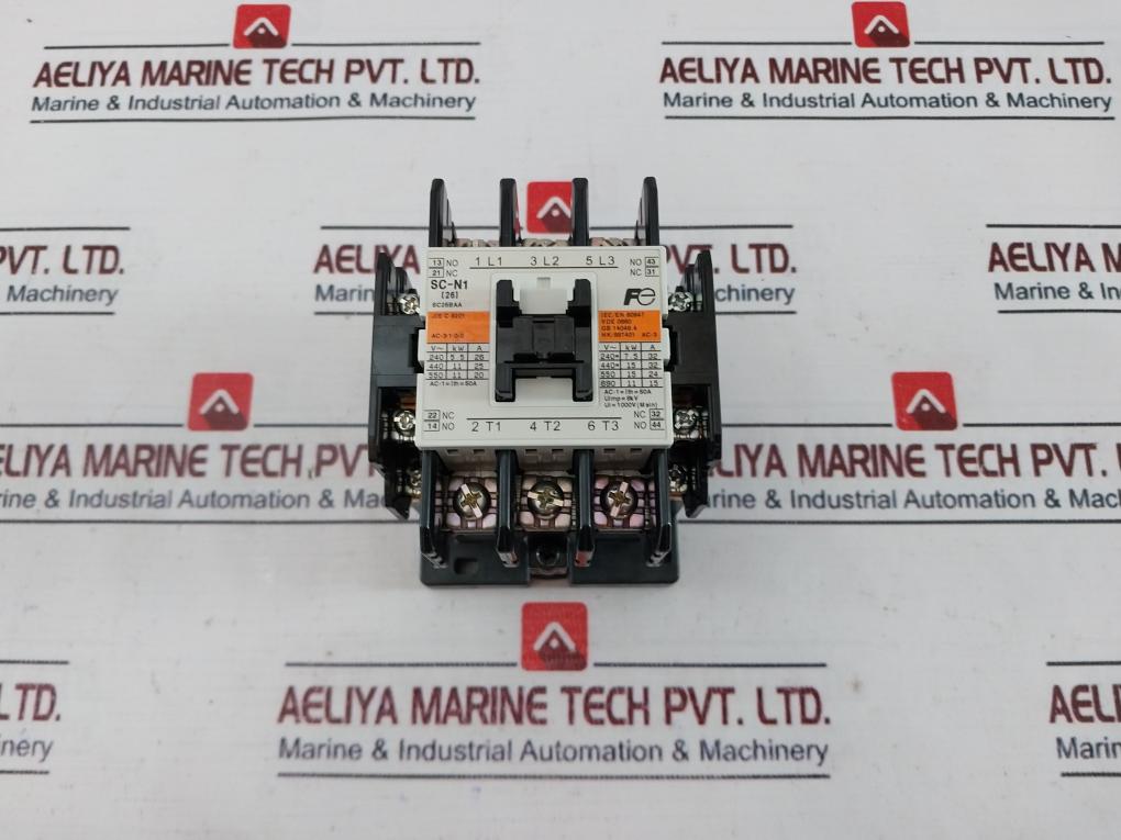 Fuji Electric Sc-n1 [26] Magnetic Contactor 50A 380-400V 50Hz – Aeliya Marine Tech®