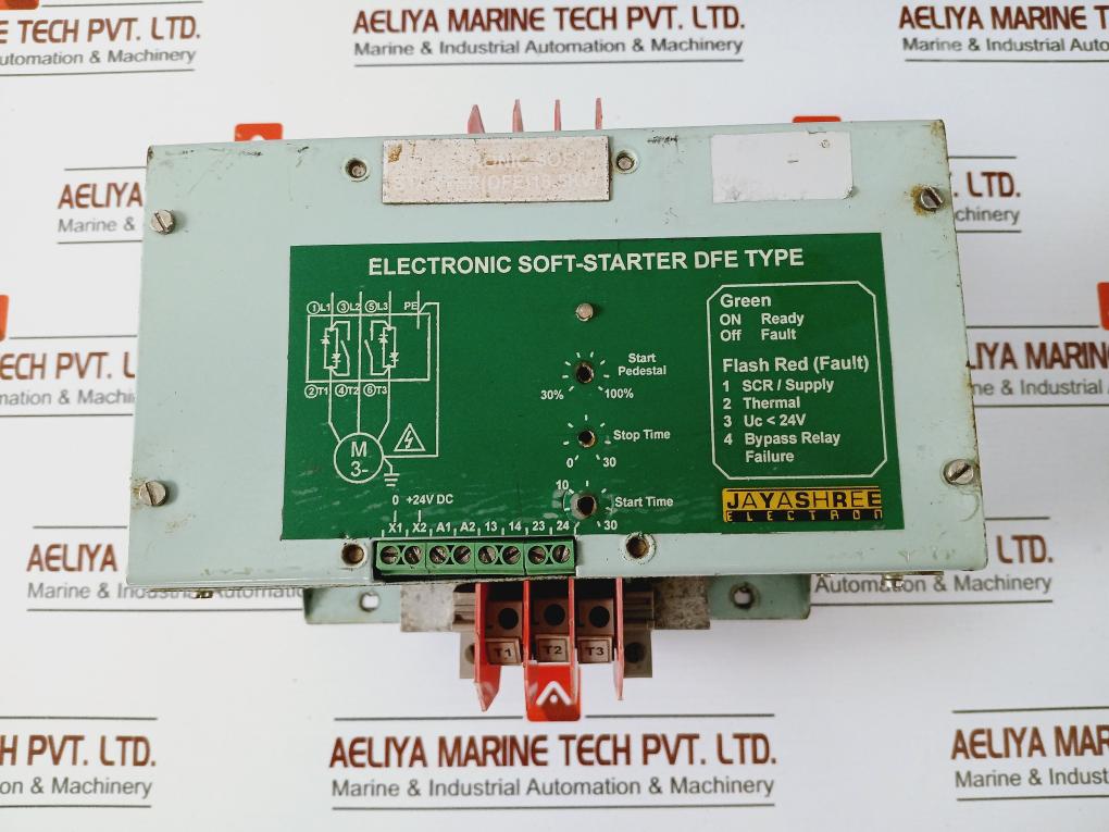 Jayashree Electron 24v +24vdc Dfe Type Soft-starter – Aeliya Marine Tech