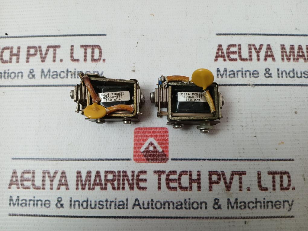 Kohsel 875 Multi‐Pole Electromechanical Relay Coil Armature 150 Ohm 24 – Aeliya Marine Tech