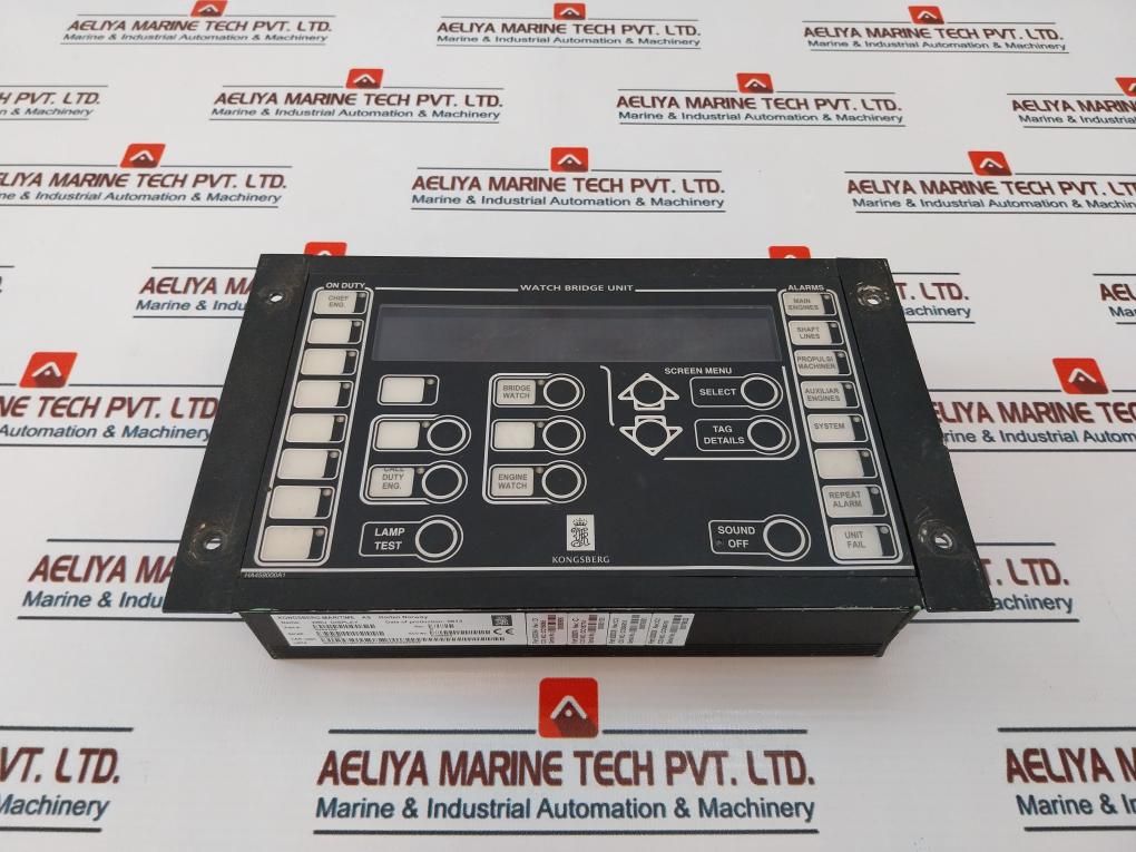 Kongsberg HA459000A1 Watch Bridge Unit Display – Aeliya Marine Tech