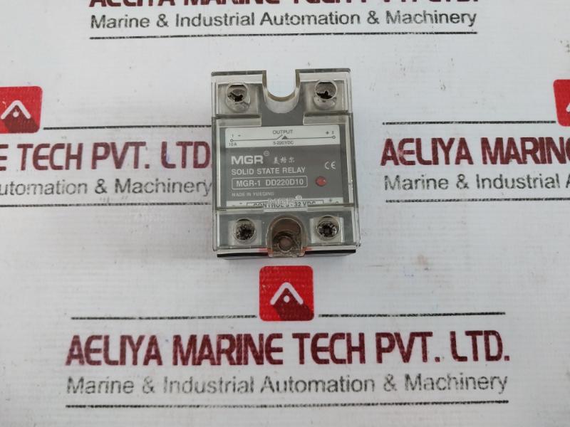 Mgr Mgr-1 Dd220D10 Solid State Relay 3-32Vdc Control 5-220Vdc – Aeliya Marine Tech