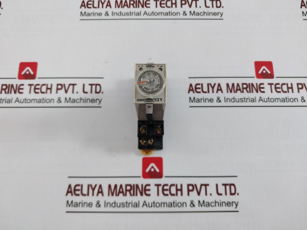 Omron H3Y-2 Timer With Base Ac200-230V 50/60Hz Ac250V, Dc30V 5A 0-60 S – Aeliya Marine Tech
