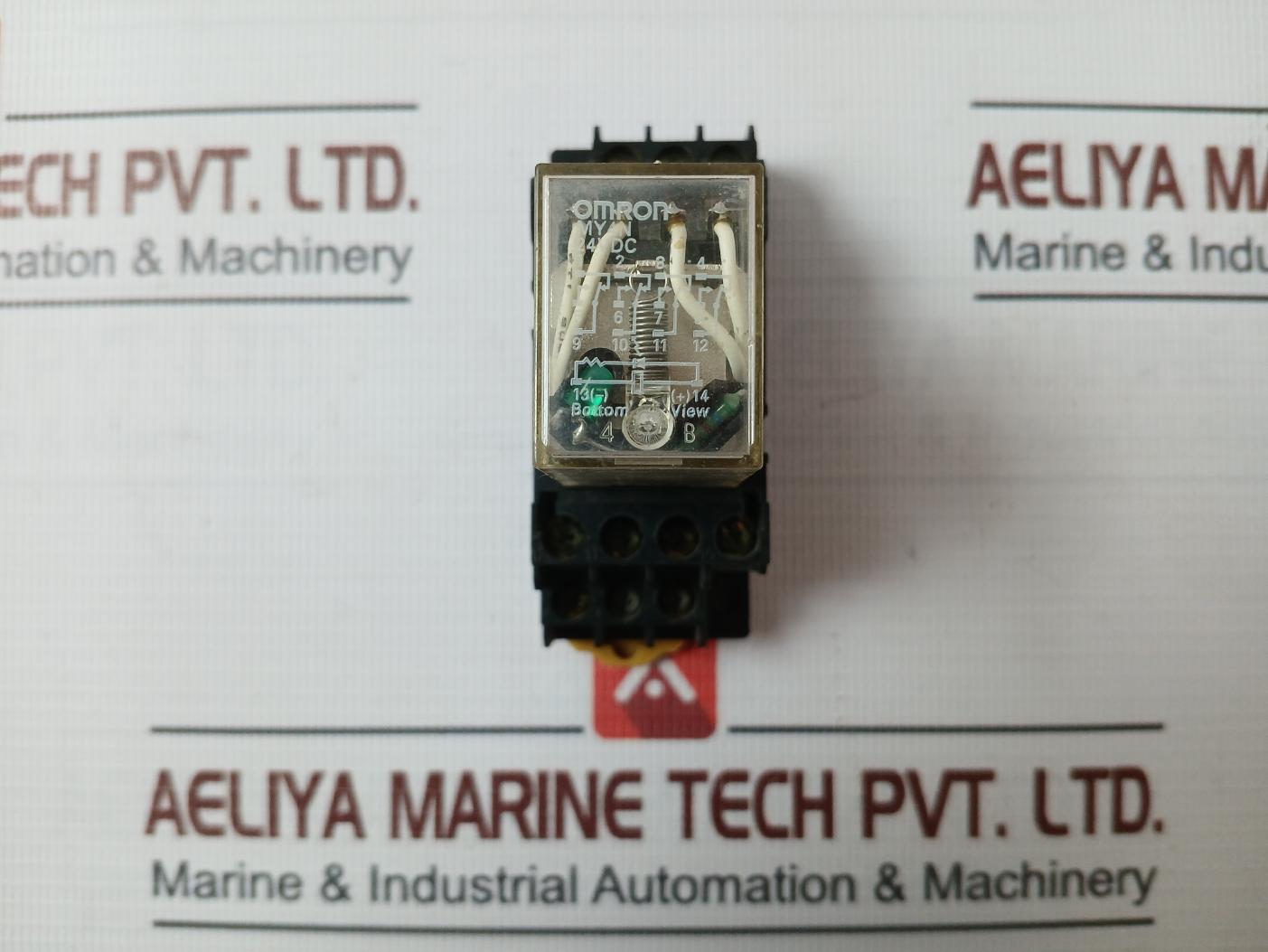 Omron My4N Power Relay 24Vdc 5A 240Vac 28Vdc 250Vac 28X4C – Aeliya Marine Tech
