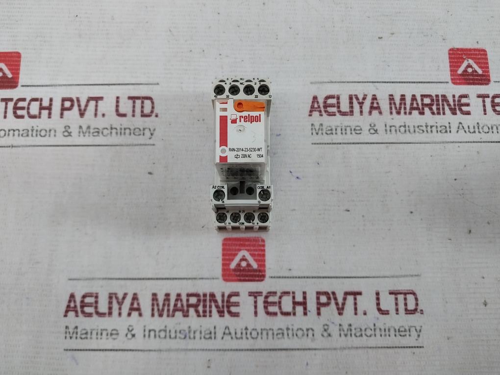 Relpol R4N-2014-23-5230-wt Industrial Plug In Relay Gzt4 6A 300Vac 250 – Aeliya Marine Tech