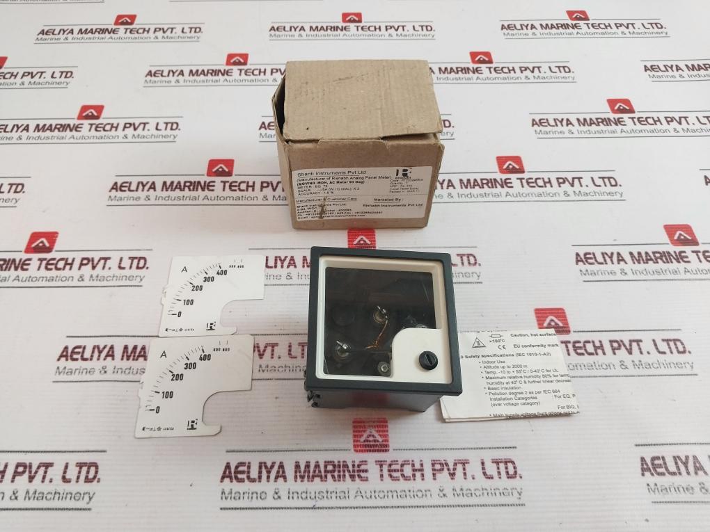 Rishabh Eq 72 Analog Panel Meter – Aeliya Marine Tech