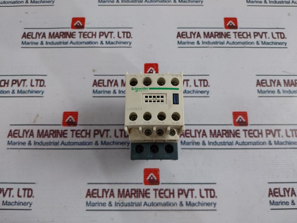 Schneider Electric LADN22 Auxiliary Contact Block With LC1 D32 Contact – Aeliya Marine Tech