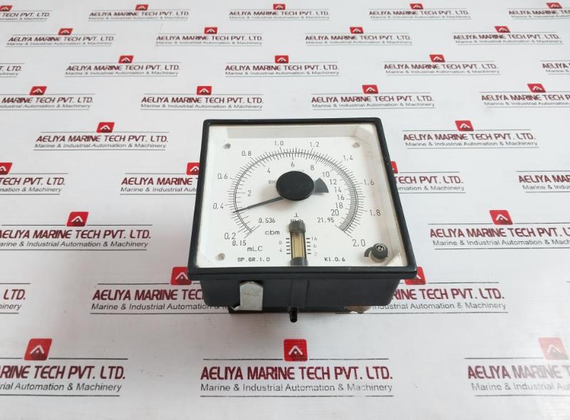 Sicom Stein Sohn Sp.Gr. 1,0 Analog Meter 0.15 - 2.0 Mlc – Aeliya Marine Tech