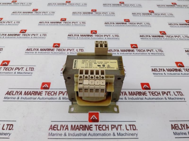 Siemens 4am3841-5fj10-0c Single-phase Transformer 160(Ul 130)/474va 50 – Aeliya Marine Tech