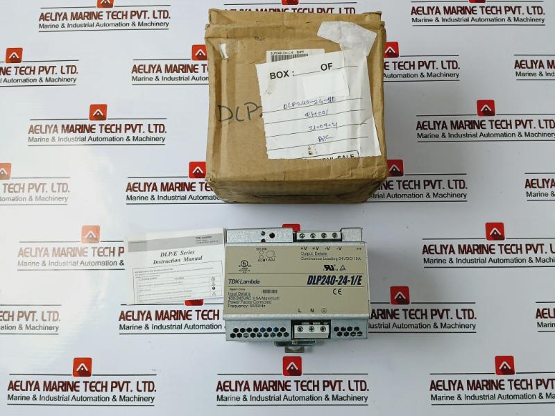 Tdk-lambda Dlp240-24-1/e Power Supply 100-240vac 3.5a Max 50/60hz – Aeliya Marine Tech