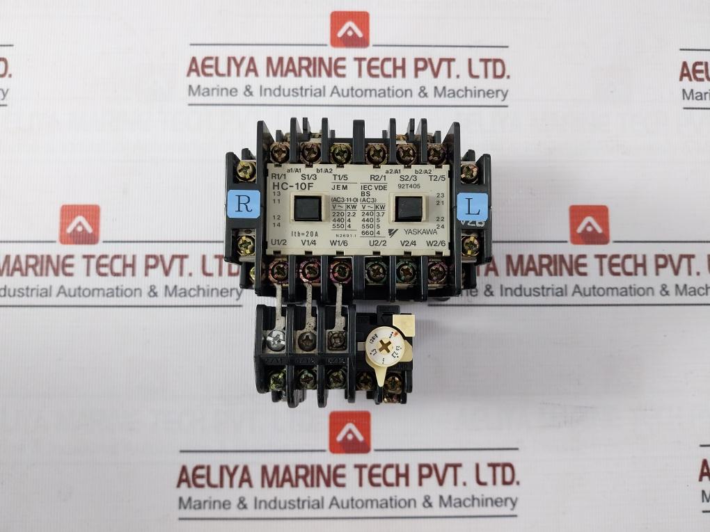 Yaskawa Hc-10F Contactor Rh-13/() 20A 100V 50Hz 100-110V 60Hz N1574-1 – Aeliya Marine Tech