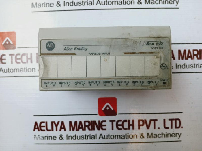 Allen-bradley 1794-ie8 Flex I/O Analog Input Module, 8 Single-ended In – Aeliya Marine Tech