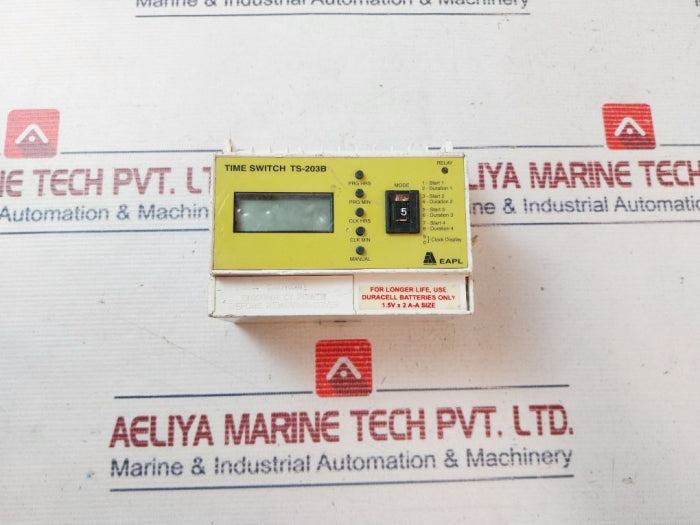 EAPL TS-203B Time Switch 16A 250V AC – Aeliya Marine Tech