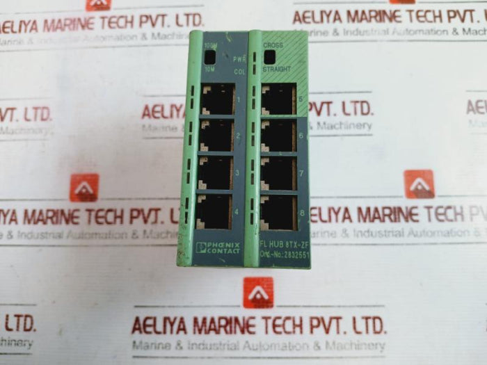 Phoenix Contact Fl Hub 8Tx-zf 2832551 Ethernet Hub Class Ii Repeater – Aeliya Marine Tech