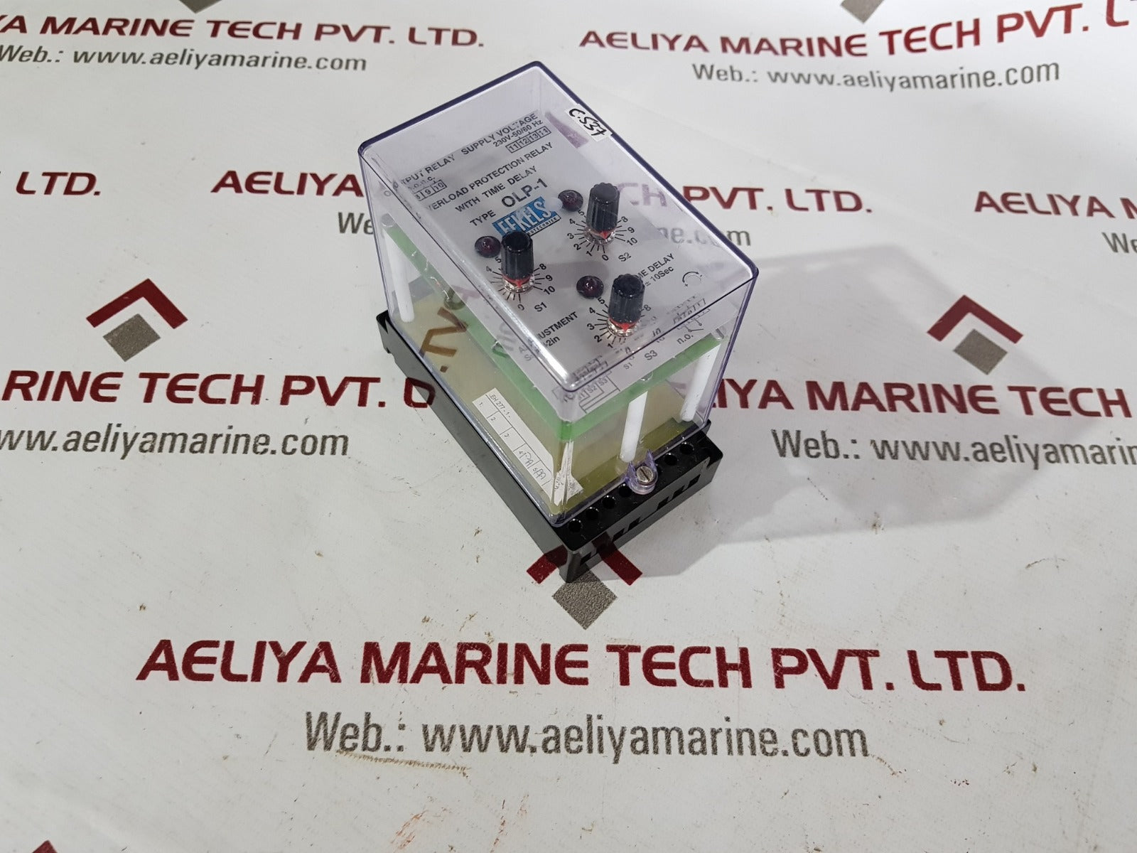 Eekels olp-1 overload protection relay – Aeliya Marine Tech