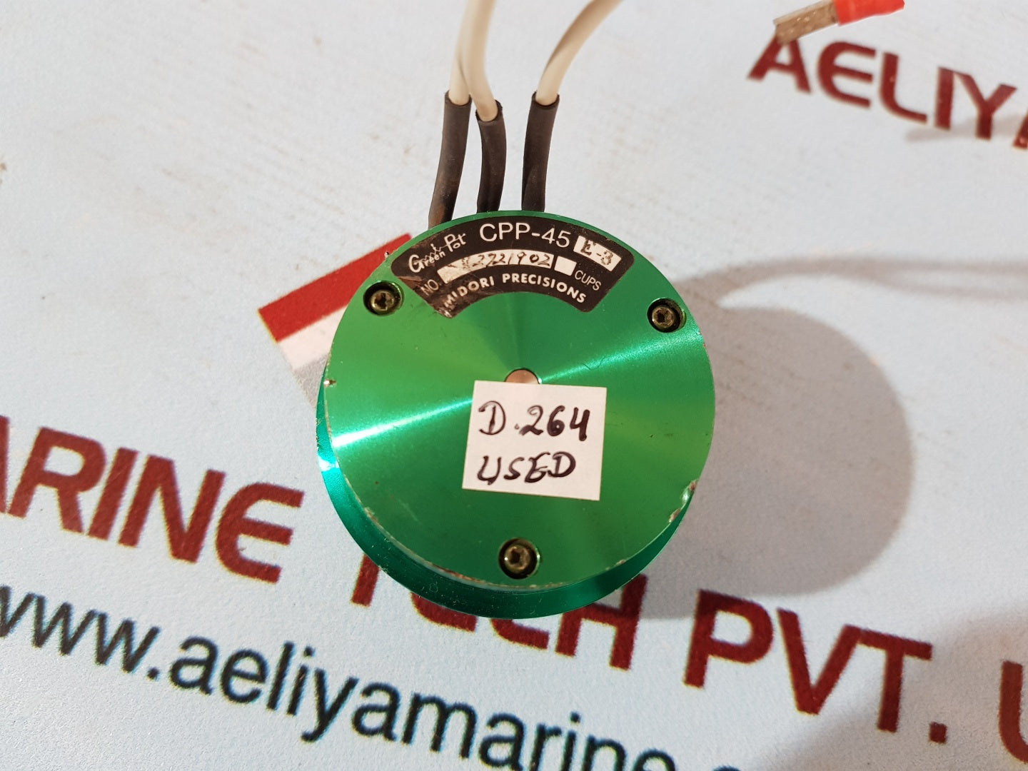 Midori precisions cpp-45 e-3 potentiometer multi-turn industrial position sensor – Aeliya Marine ...