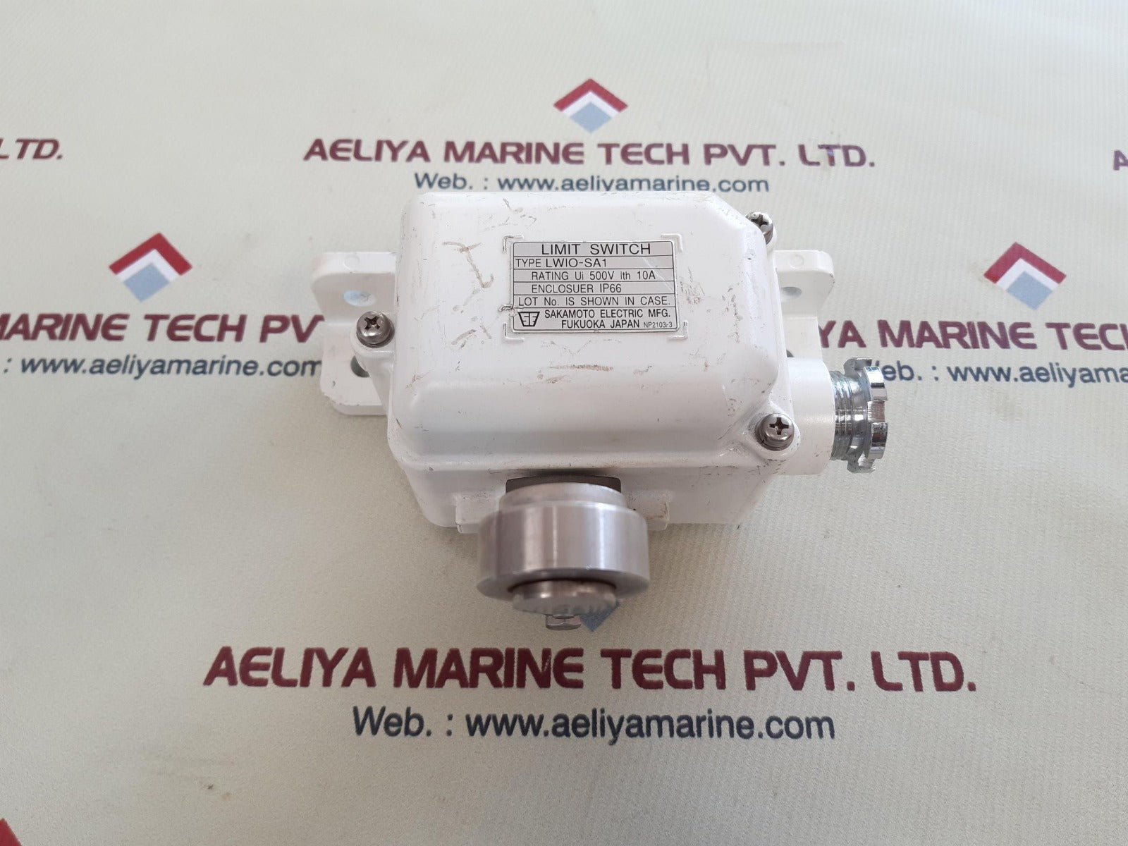 Sakamoto lwio-sa1 limit switch 500v 10a – Aeliya Marine Tech