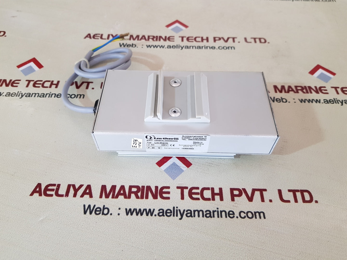 Lm-therm 23090al000050000 electric cabinet heater integrated – Aeliya Marine Tech