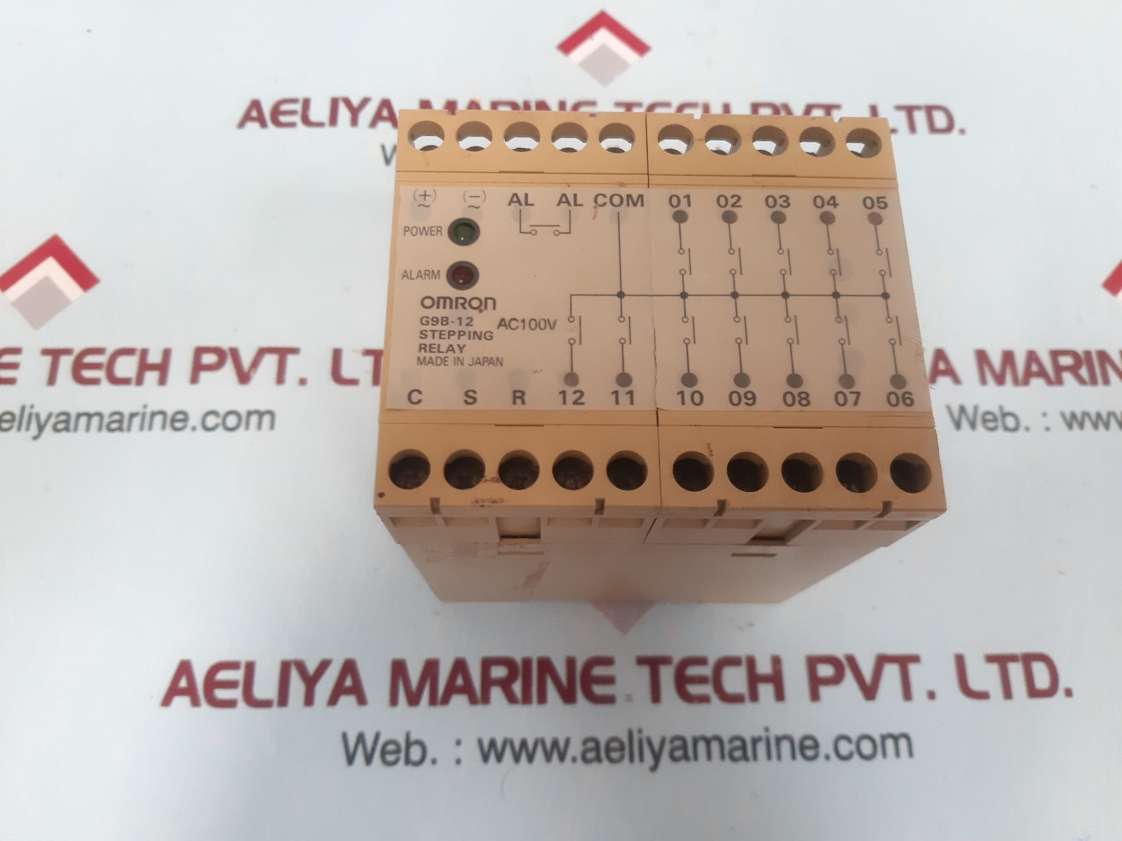 Omron g9b-12 stepping relay 2522ep – Aeliya Marine Tech