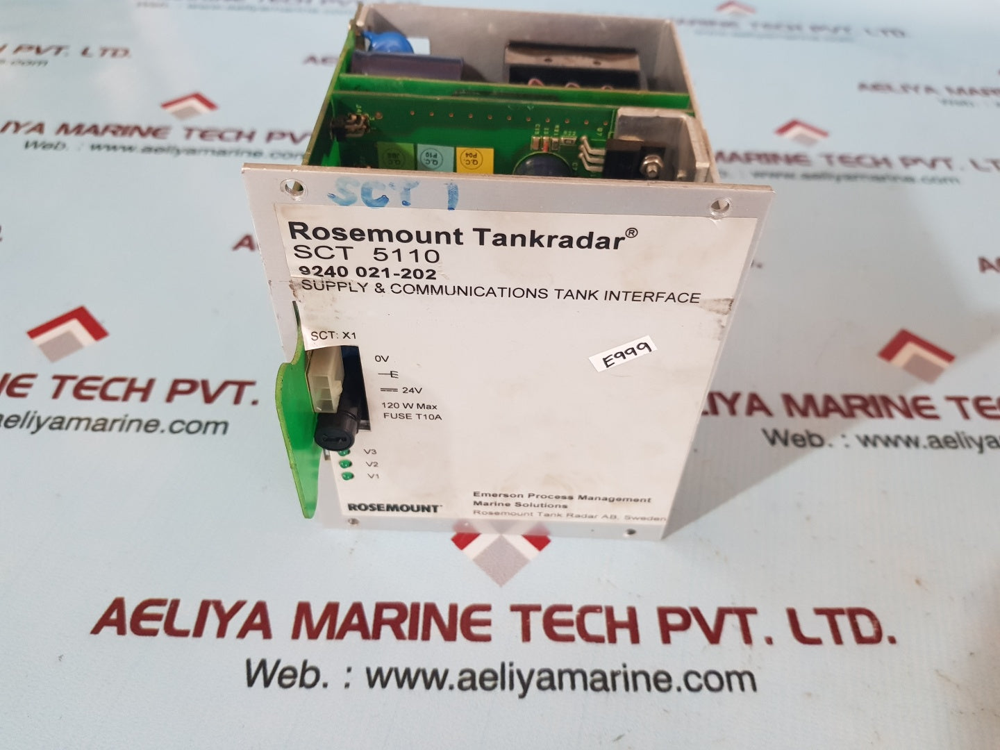 Rosemount tankradar sct 5110 supply & communication tank interface 9240 021-202 – Aeliya Marine Tech