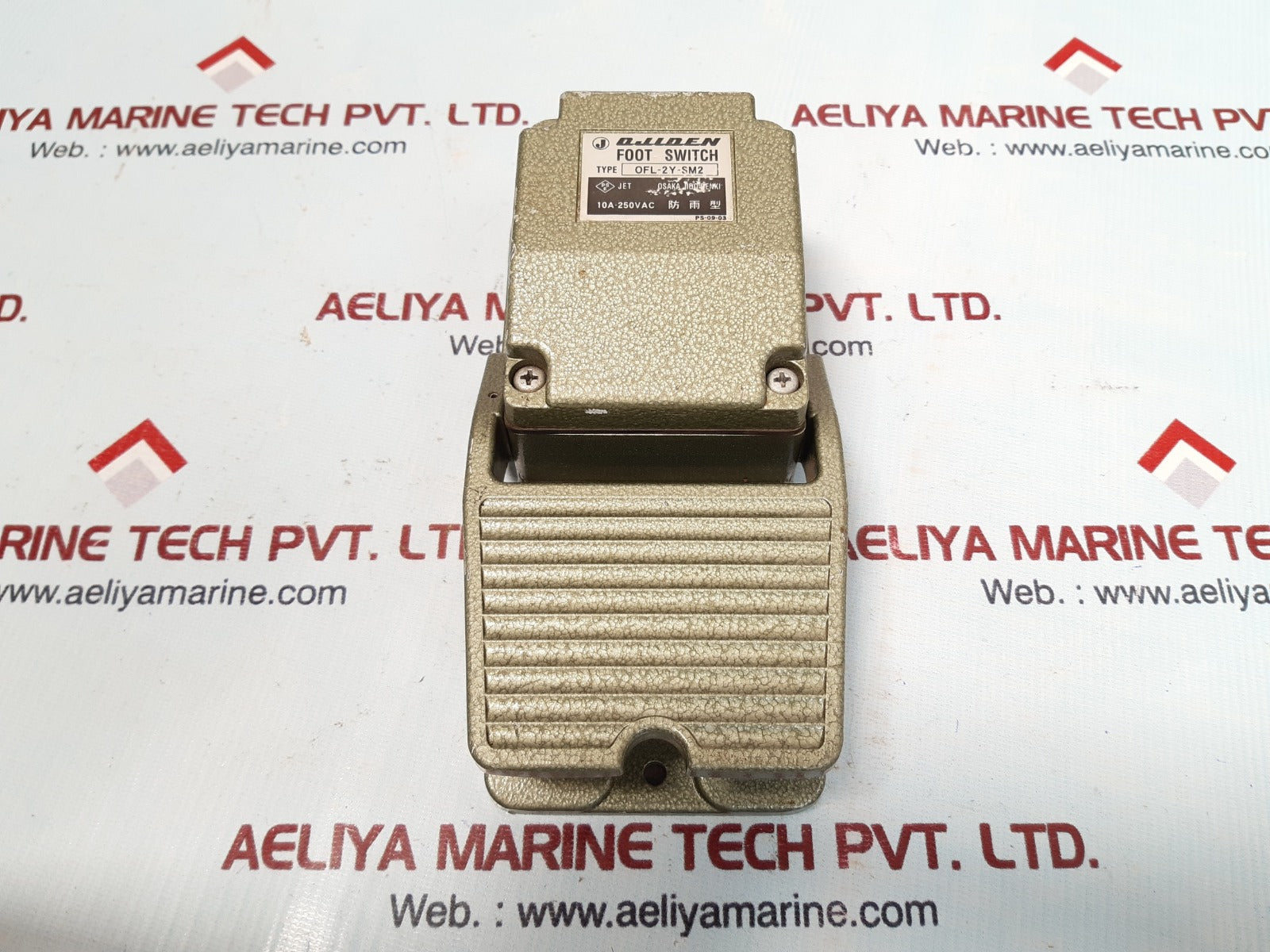 Ojiden ofl-2y-sm2 foot switch – Aeliya Marine Tech
