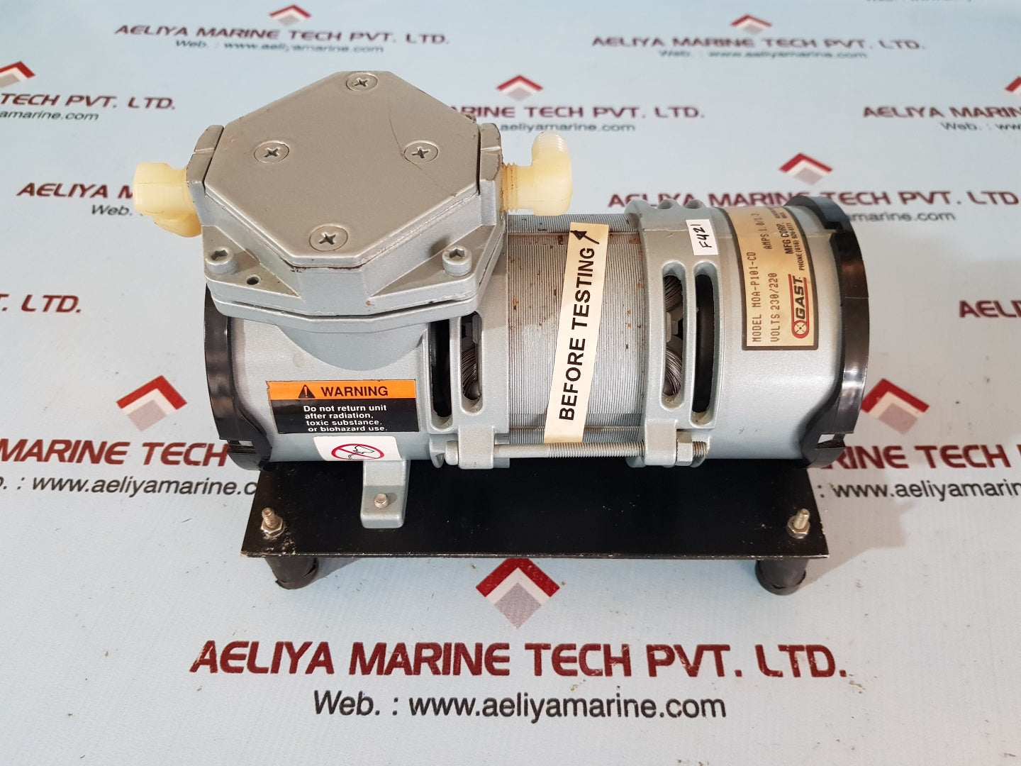 Gast moa-p101-cd air compressor vacuum pump – Aeliya Marine Tech