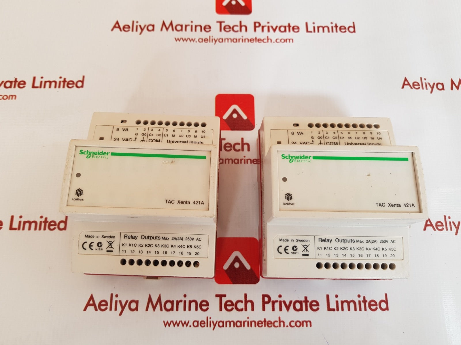 Schneider electric tac xenta 421a universal input and digital output module – Aeliya Marine Tech
