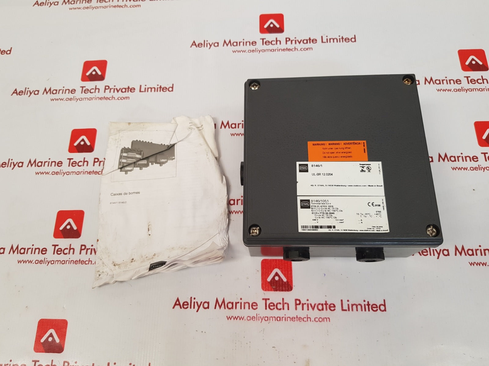 Stahl 8146/1051 terminal box ptb 01 atex 1016 – Aeliya Marine Tech
