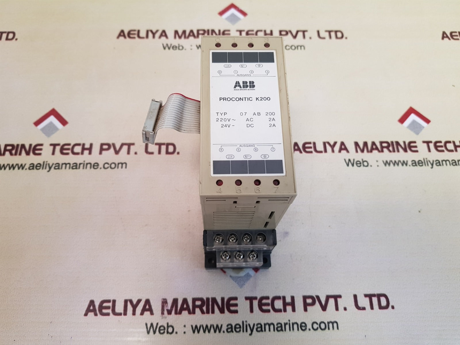Abb procontic k200 gjv3 0724 13 r1 binary output module – Aeliya Marine Tech