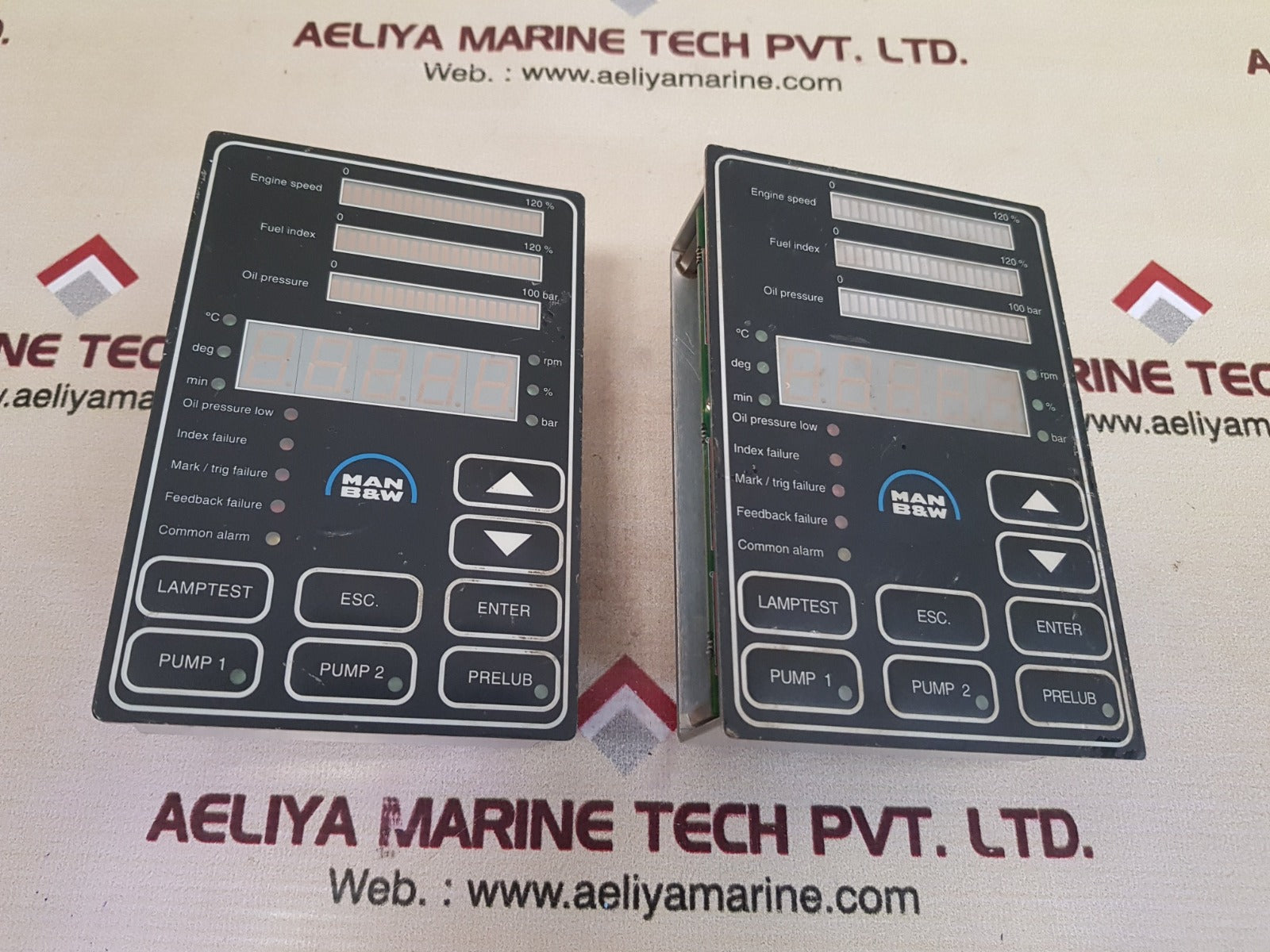 Man b&w hmi panel 3171197-4 controller indicator rev.1.6 – Aeliya Marine Tech®