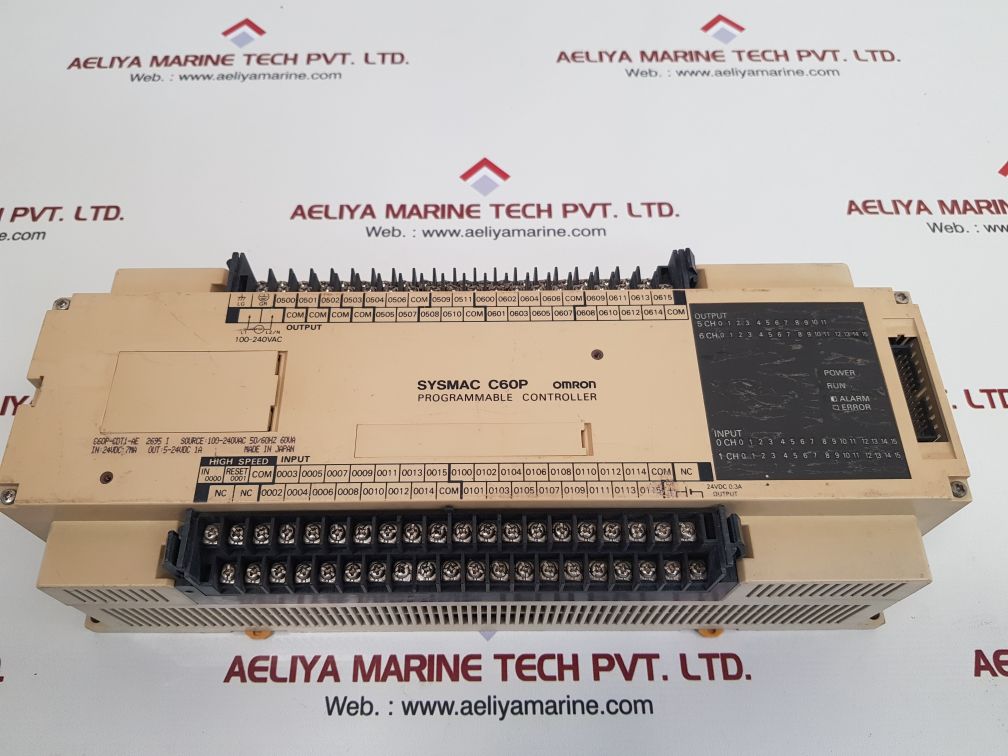 Omron c60p-cdt1-ae sysmac c60p programmable controller – Aeliya Marine Tech