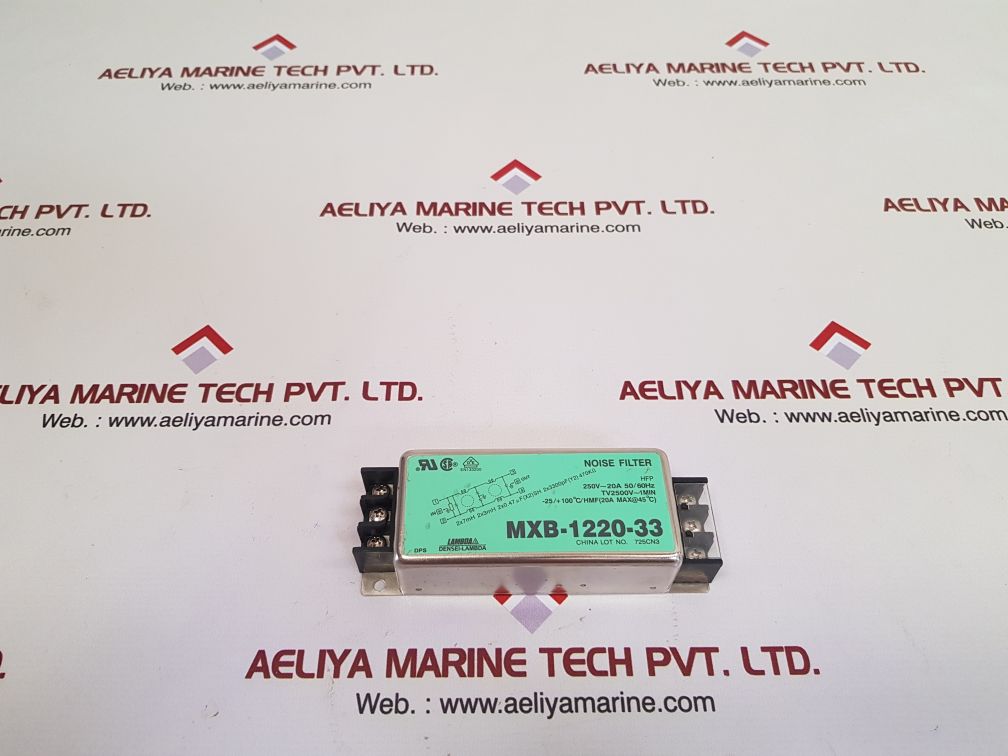 Lambda mxb-1220-33 noise filter – Aeliya Marine Tech