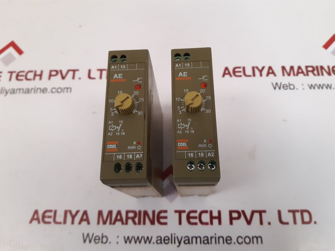 Coel Ae 30 Min Electronic Timer Relay – Aeliya Marine Tech