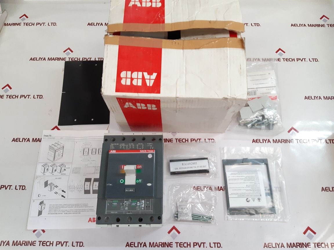 Abb Tmax T5H 400 Moulded Case Circuit Breaker – Aeliya Marine Tech