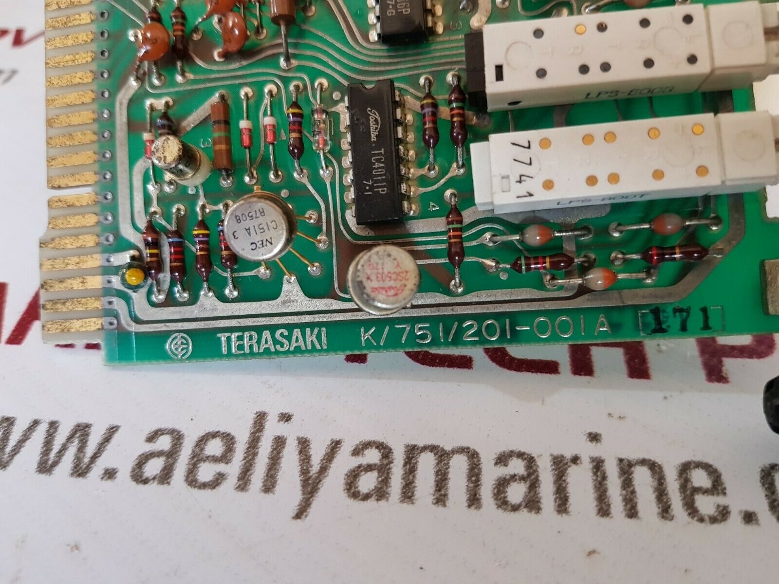 Terasaki k/751/201-001a pcb card ern 121 – Aeliya Marine Tech