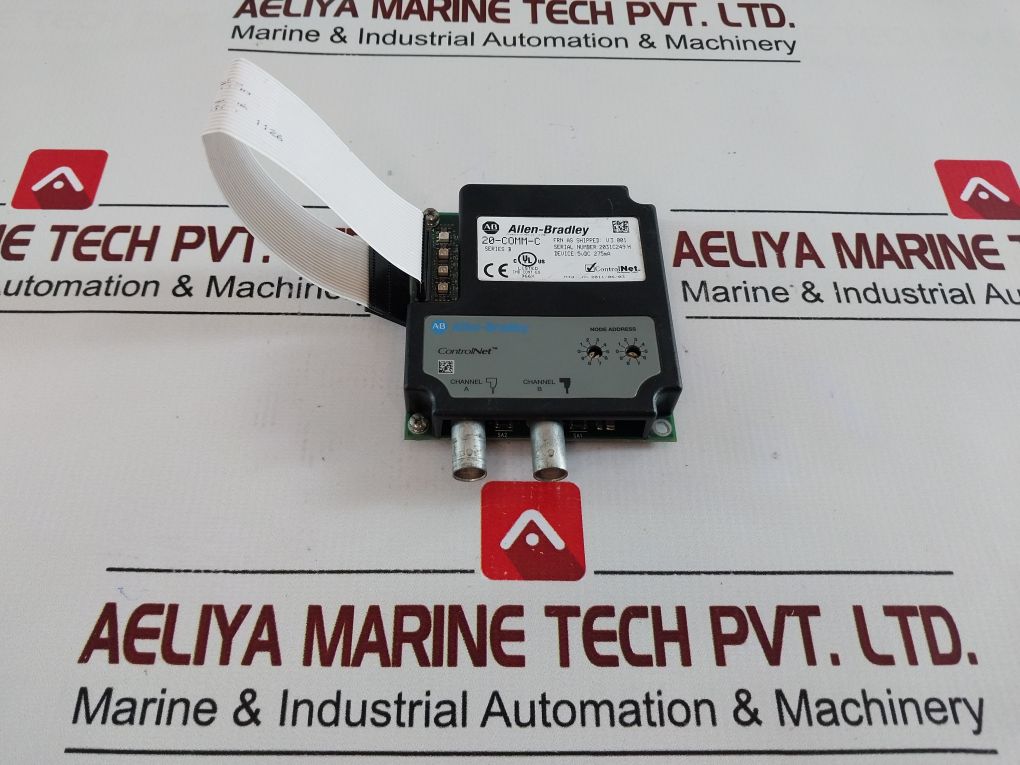 Allen-bradley 20-comm-c Series B Controlnet Adapter – Aeliya Marine Tech