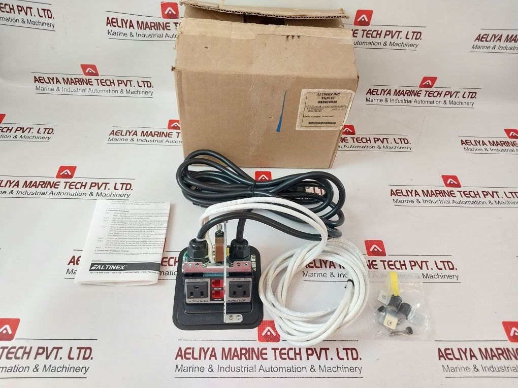 Altinex Tnp151 2+2 Network And Po Tilt ‘N Plug Jr. Interconnect Box – Aeliya Marine Tech