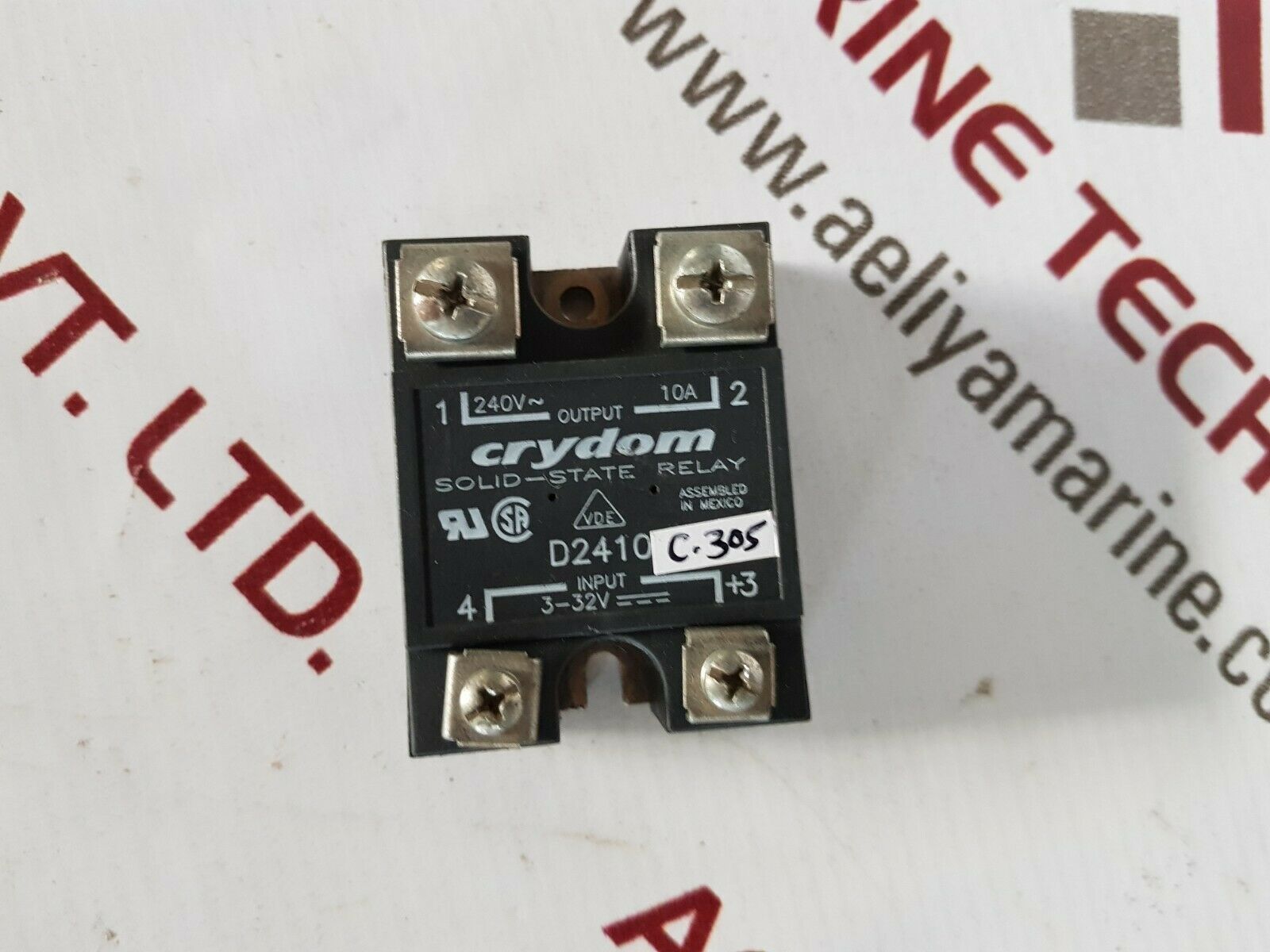 Crydom d2410 solid-state relay – Aeliya Marine Tech