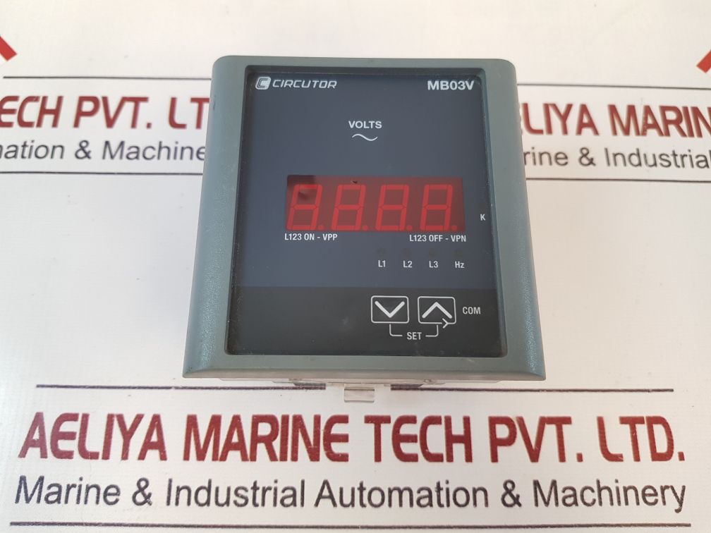 Circutor Mb03V Volt Meter – Aeliya Marine Tech